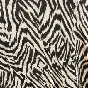 H&M | Sweaters | Hm Zebra Print Long Sleeve Top | Poshmark